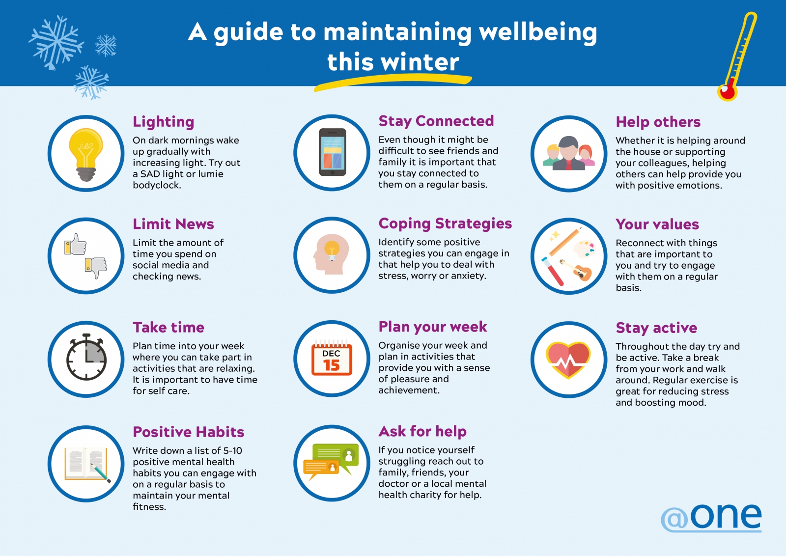 A guide to maintaining wellbeing this winter - LIFE